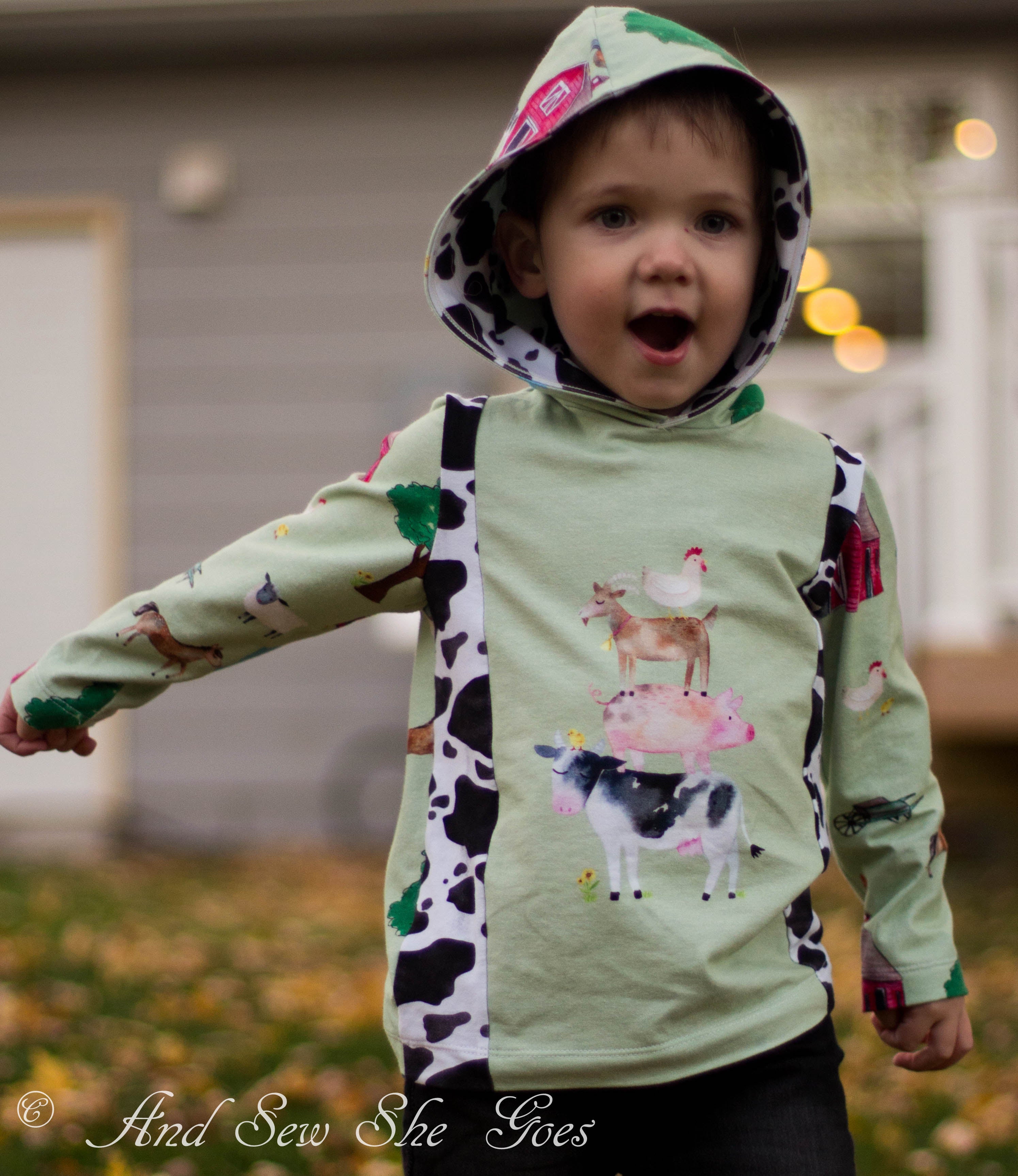 Bubby & Bee Hoodie (Kids 9m - 20) – The Sewing Site